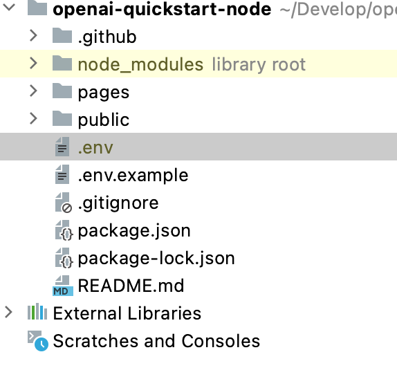 如何新建OpenAI的QuickStart程序？